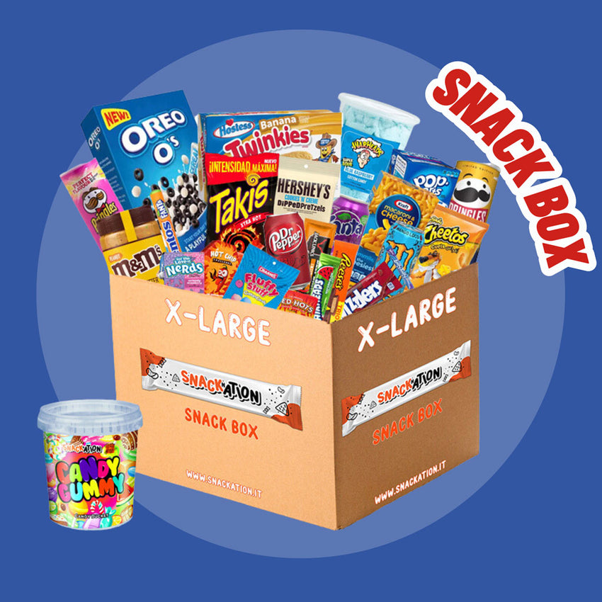 Snackation - Scopri le Delizie degli Snack Americani e Altro Ancora!